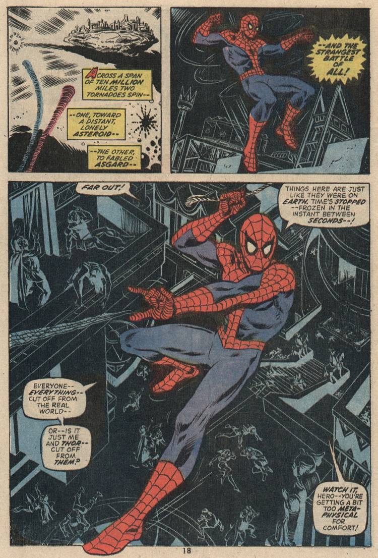When Did Spider-Man First Travel to Outer Space?