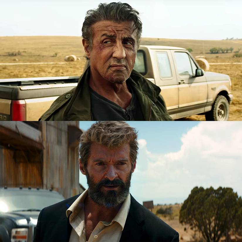 Rambo: Last Blood and Logan Trailer Comparison