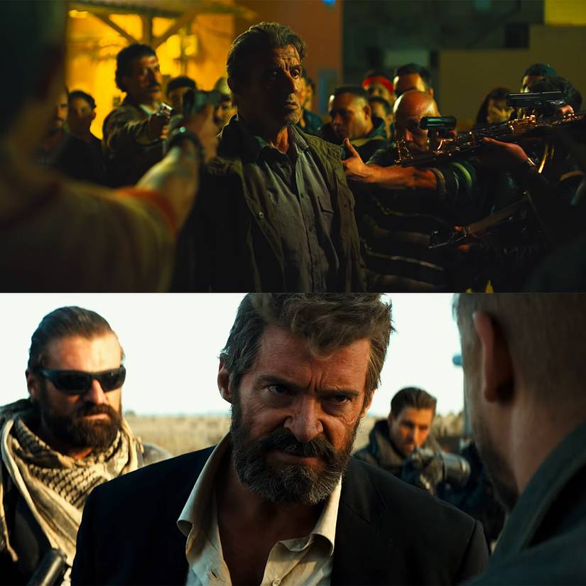Rambo: Last Blood and Logan Trailer Comparison