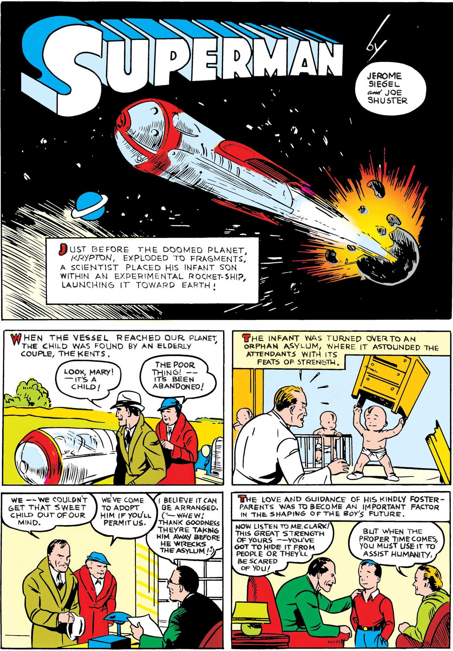 75 Years Ago, Superman Learned His Origin for the First Time