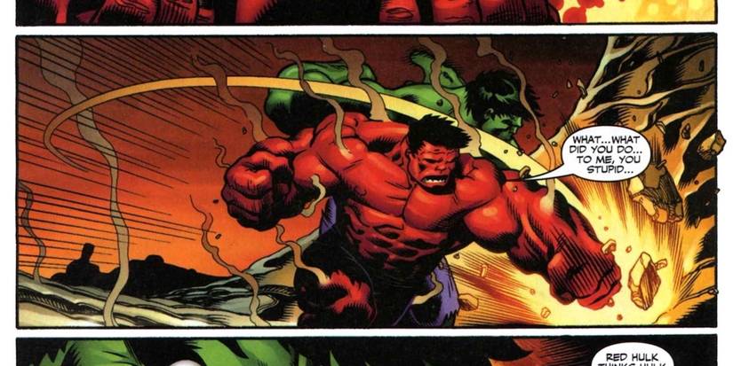 Red Hulk: 10 Things He Can Do That Regular Hulk Can't