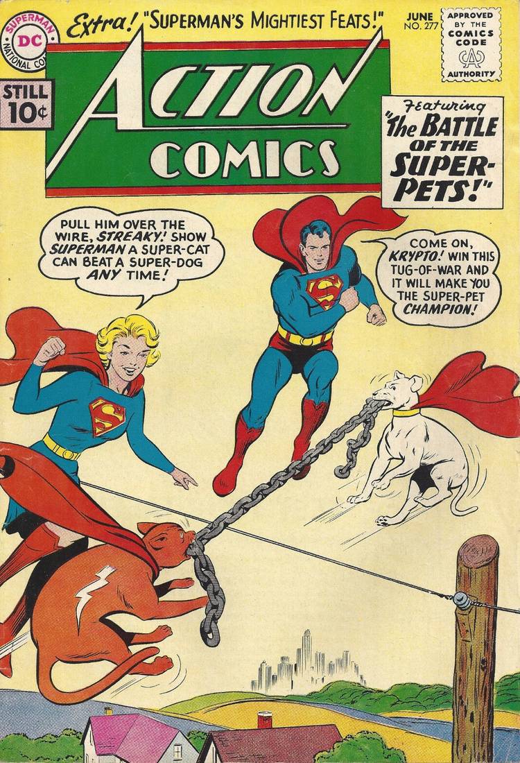 Comic Legends: The Streaky/Krypto Cover That Outraged a Generation!