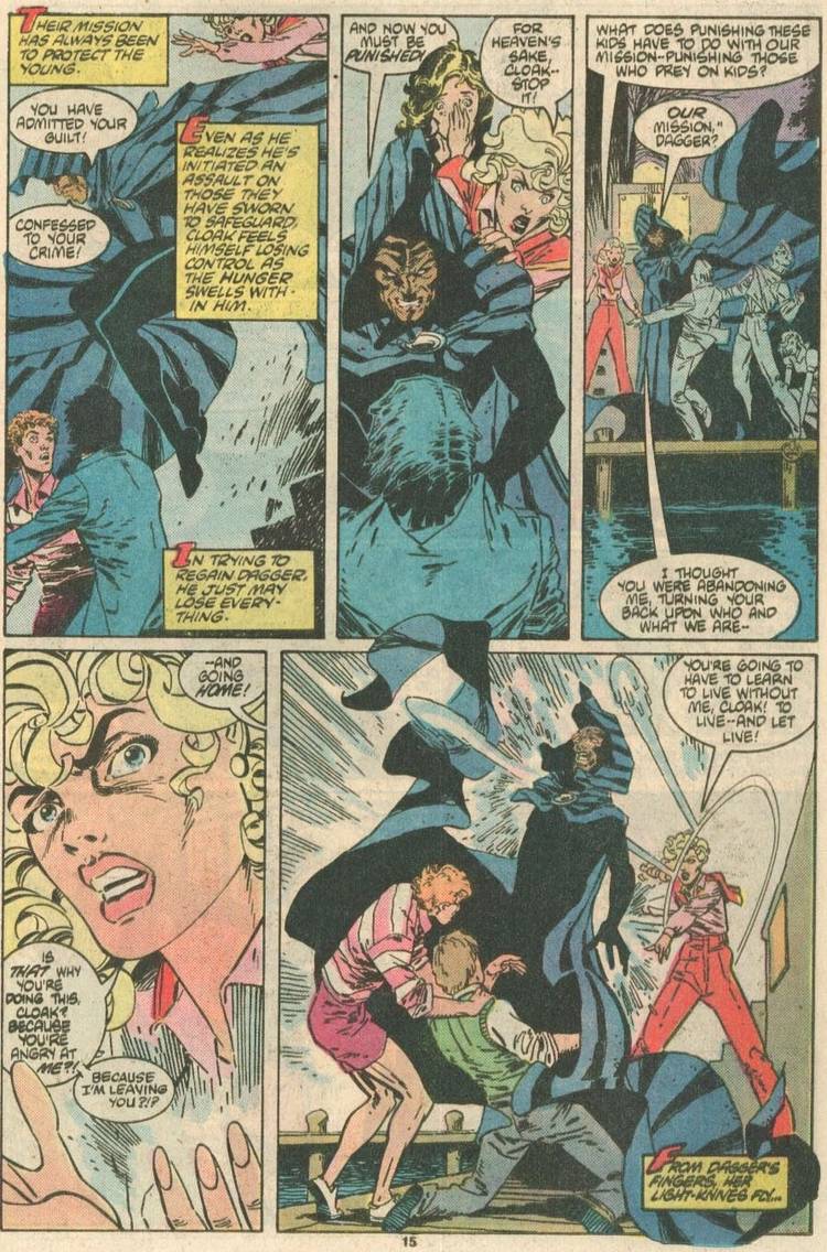 Did Cloak and Dagger Ever Kiss In the Comics?