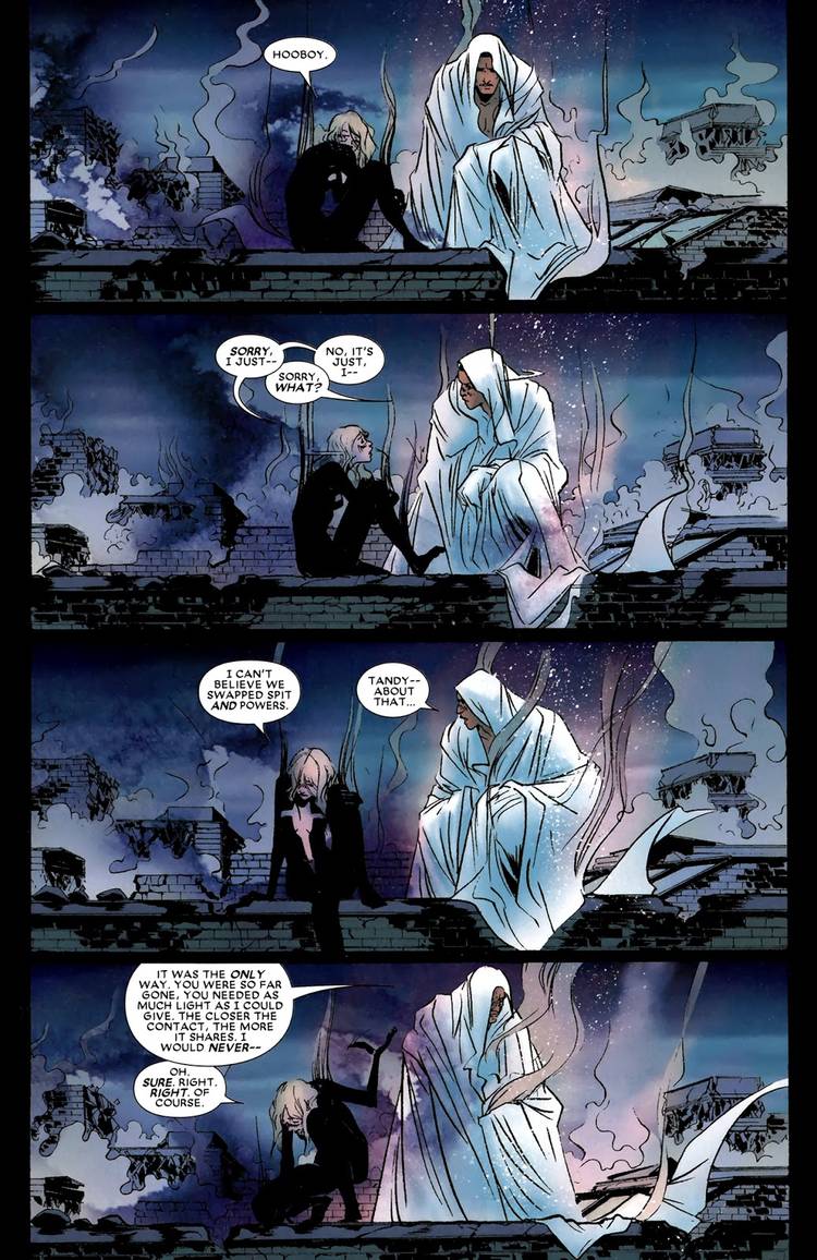Did Cloak and Dagger Ever Kiss In the Comics?