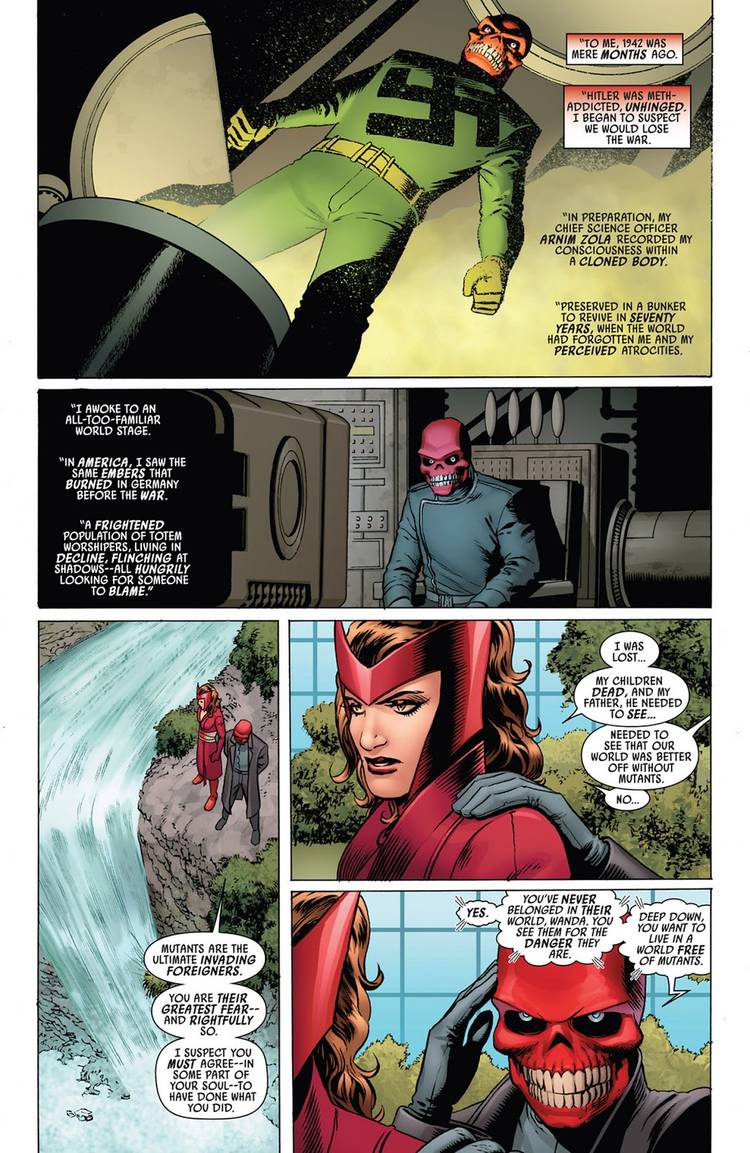 What's The Current Deal With Red Skull's Face?