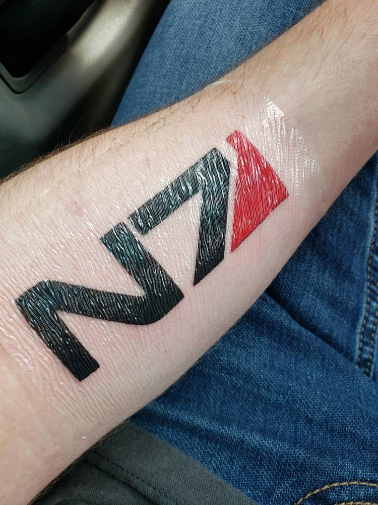 10 Mass Effect Tattoos That'll Make You Feel Like N7