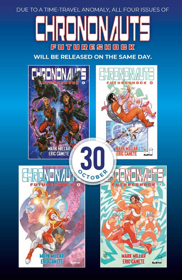 EXCLUSIVE: Chrononauts 2 Will Release All Four Issues On the Same Day