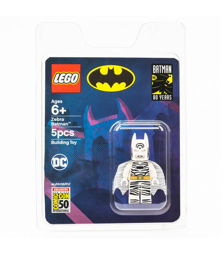 LEGO Brings Zebra Batman to SDCC 2019 as Exclusive Minifigure