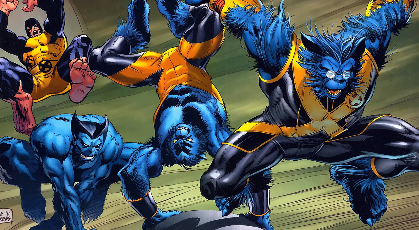 X-Men: Beast Got His Blue Fur From... a Coloring Error!?