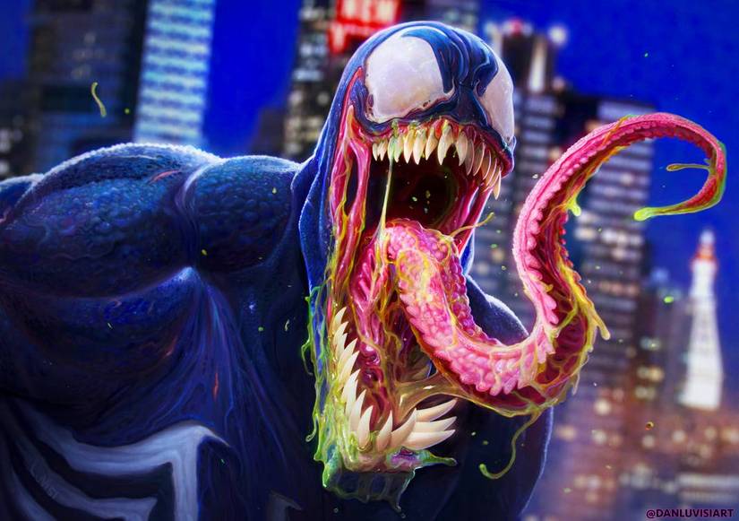 10 Incredible Pieces Of Venom Art That Should Be Canon