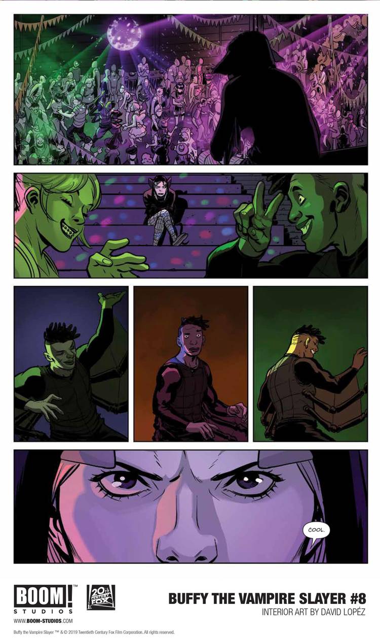Buffy the Vampire Slayer #8 Preview Reveals Buffy & Angel's First Meeting