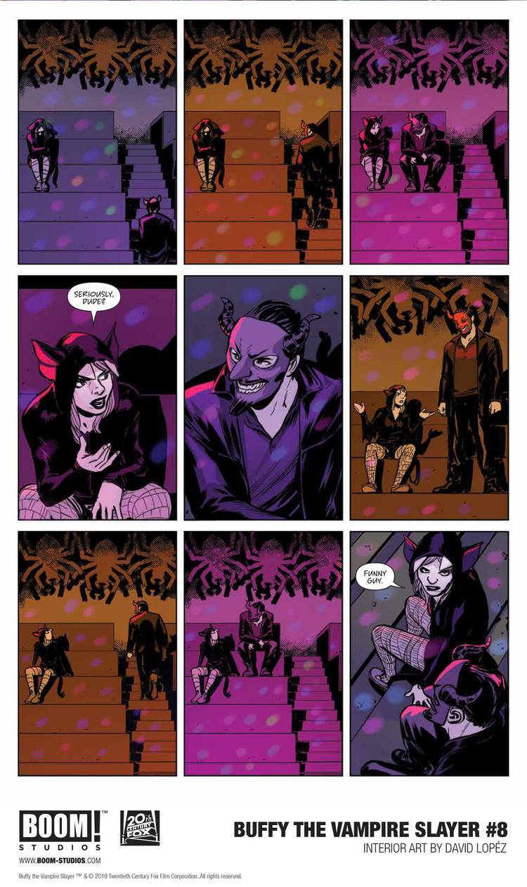 Buffy the Vampire Slayer #8 Preview Reveals Buffy & Angel's First Meeting