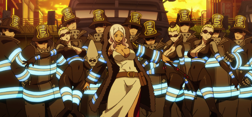 Fire Force Introduces Company 5’s Twisted Captain, Princess Hibana