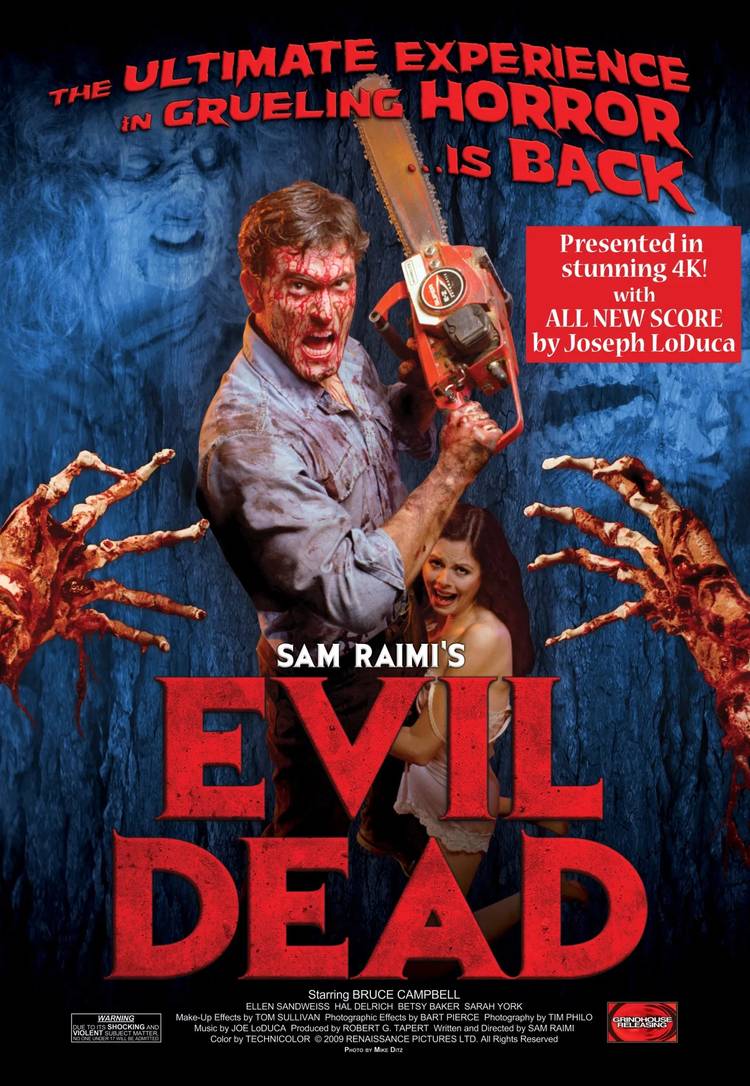 Sam Raimi's Evil Dead Returning to Theaters with Reimagined Score