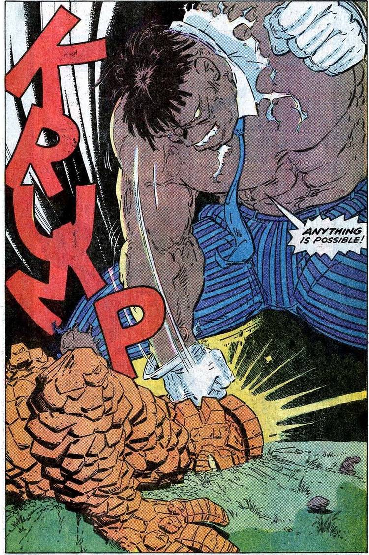 Clobbering Times: A History of Hulk vs. Thing Battles