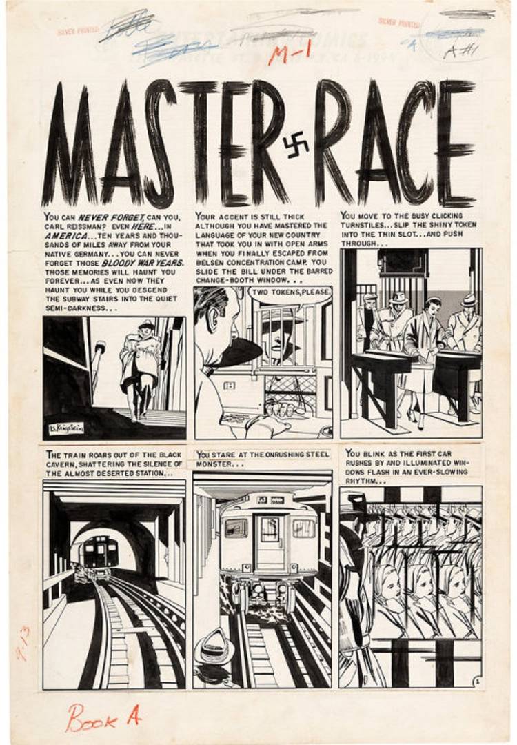 The Comic That Caused Bernard Krigstein to Quit EC Comics!
