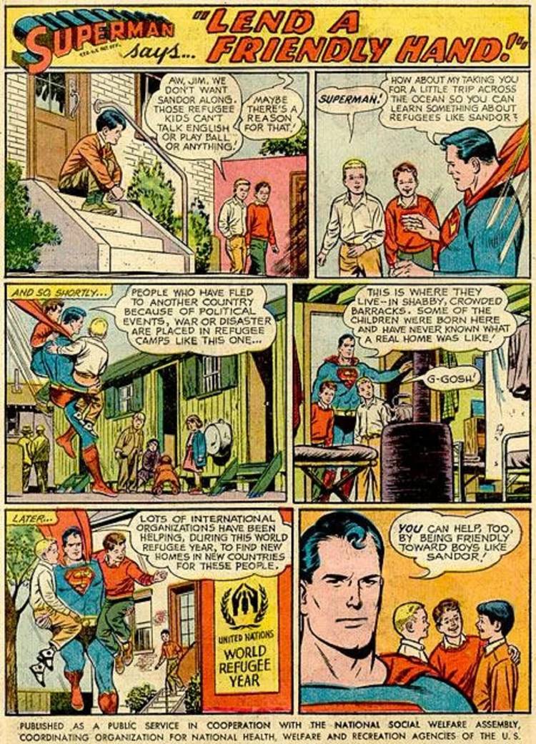 Superman's Official Twitter Dives Into Immigration Debate