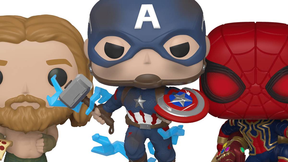 Avengers: Endgame's New Wave of Funkos Includes Cap With Mjolnir, Iron ...