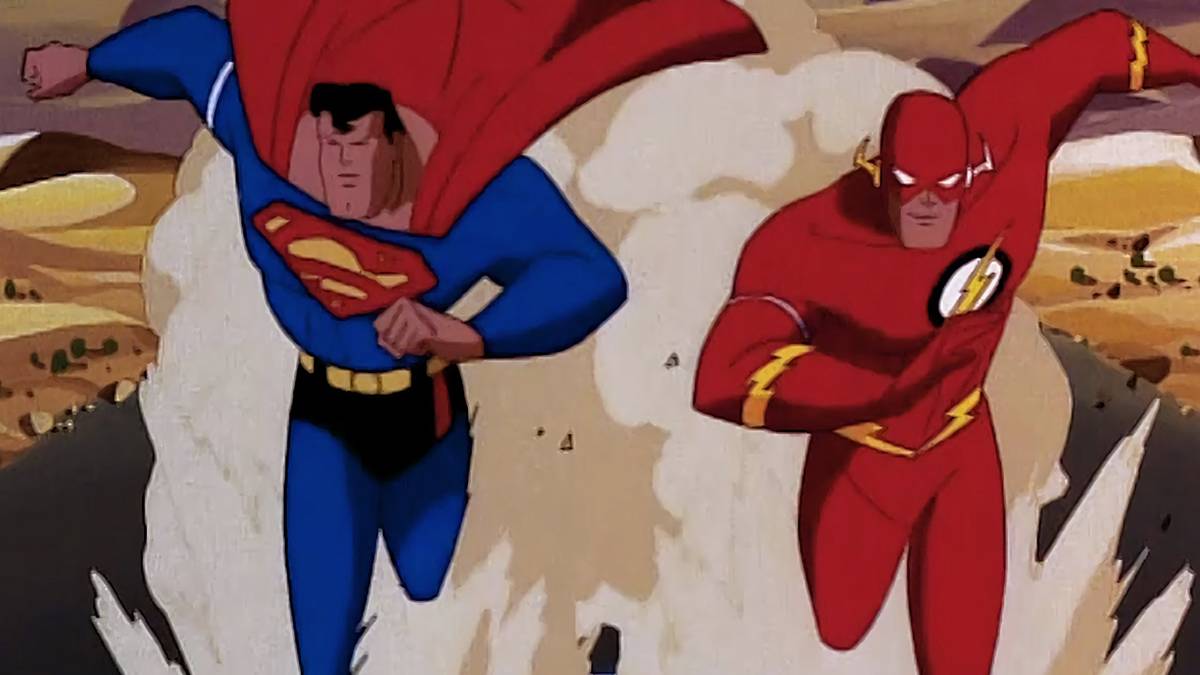 Flash & Superman's Best Race Is STILL From Superman: The Animated Series