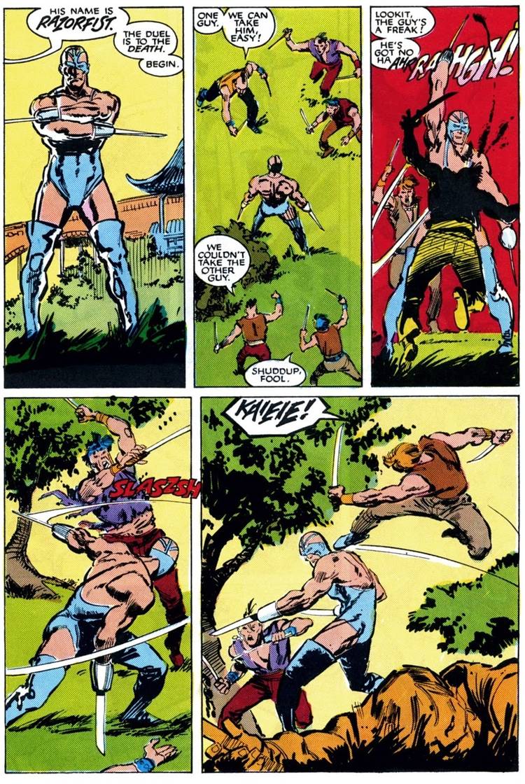 How Does Razor Fist Get Anything Done With Razor Blades For Hands?