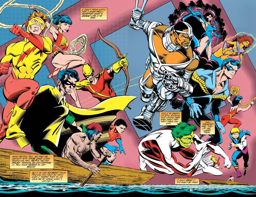 When the New Titans Lost Nightwing to the Batman Comics Line