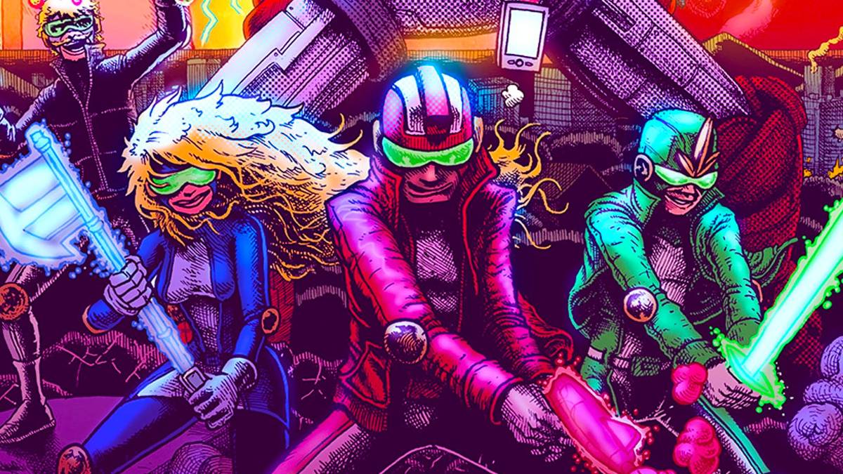 Task Force Rad Squad Comic Hits Like Punk Rock Power Rangers