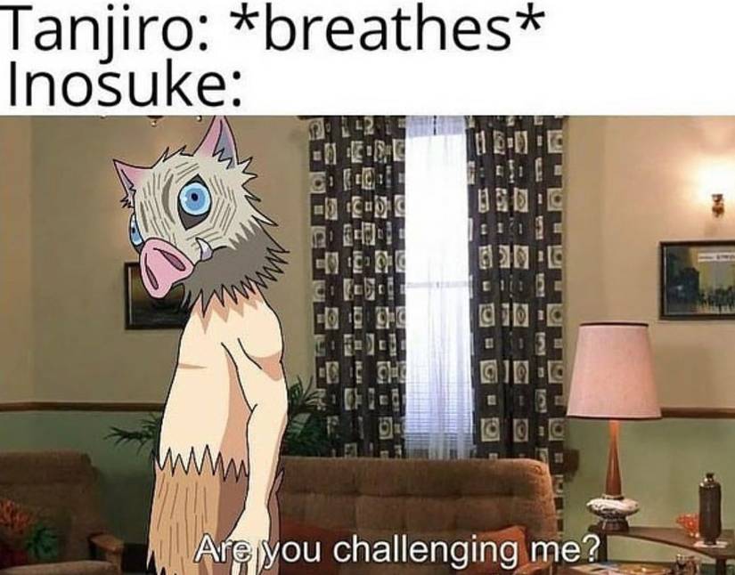 Demon Slayer: 10 Inosuke Memes That Are Too Hilarious For Words
