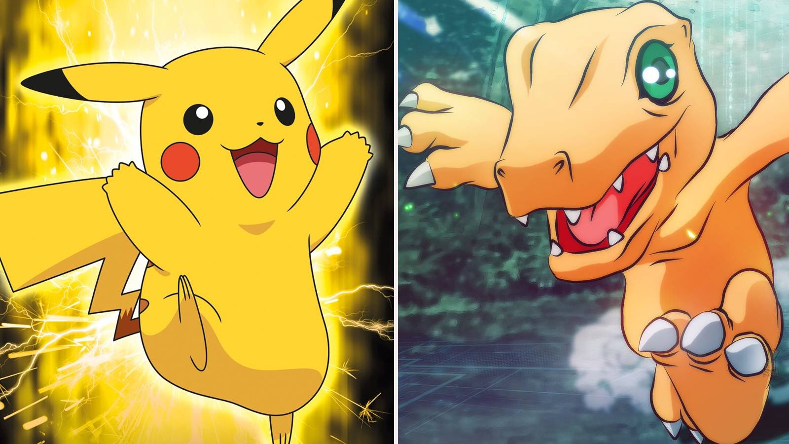 Digimon Vs Pokemon Digimon Vs Pokemon Digimon Vs Pokémon Photo
