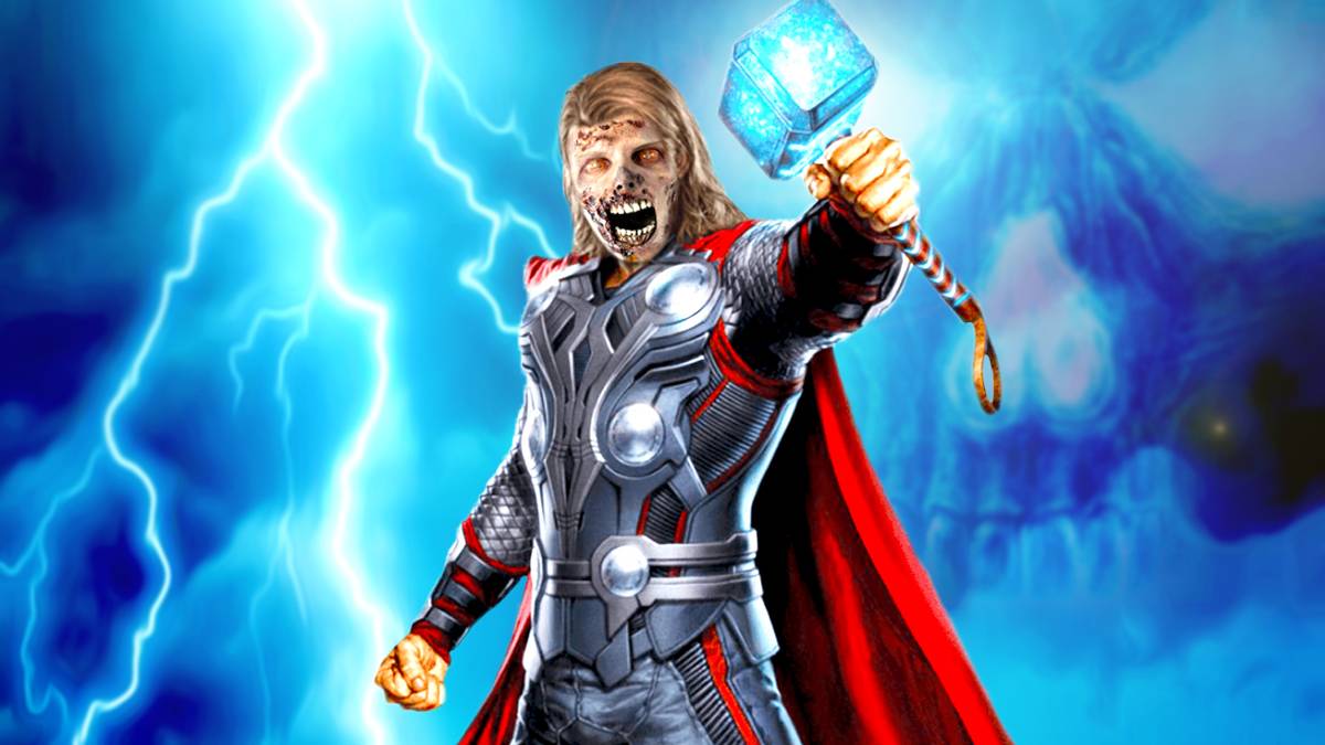 Marvel Zombies: Undead Thor Lifts Mjolnir - But That Should Be Impossible