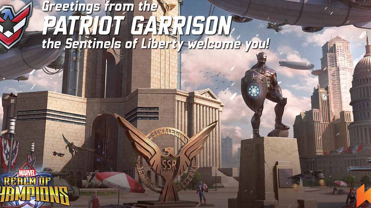 Marvel Realm of Champions Unveils Peggy Carter's Patriot Garrison