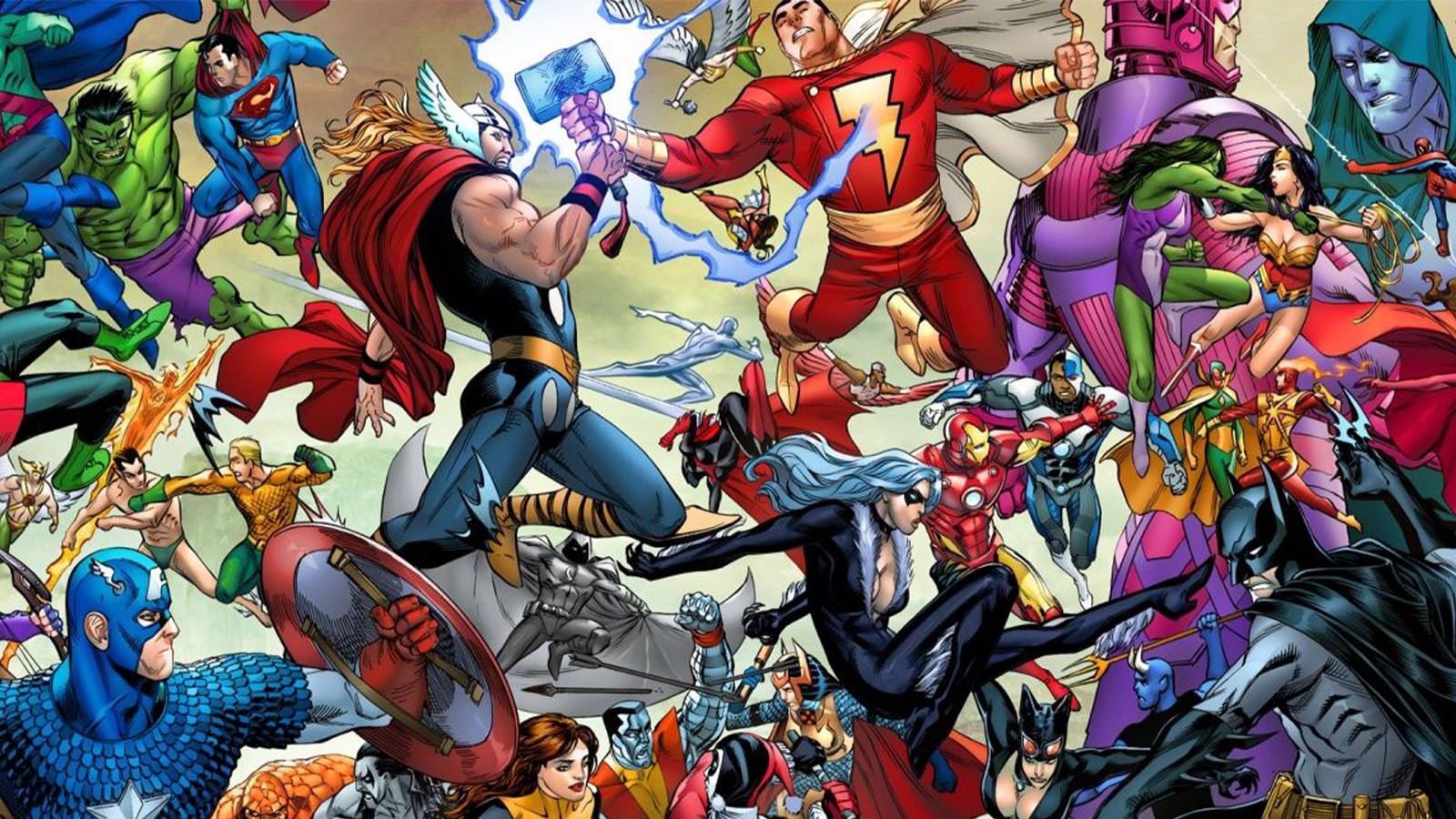 5 Characters Dc Copied From Marvel And 5 Marvel Copied From Dc