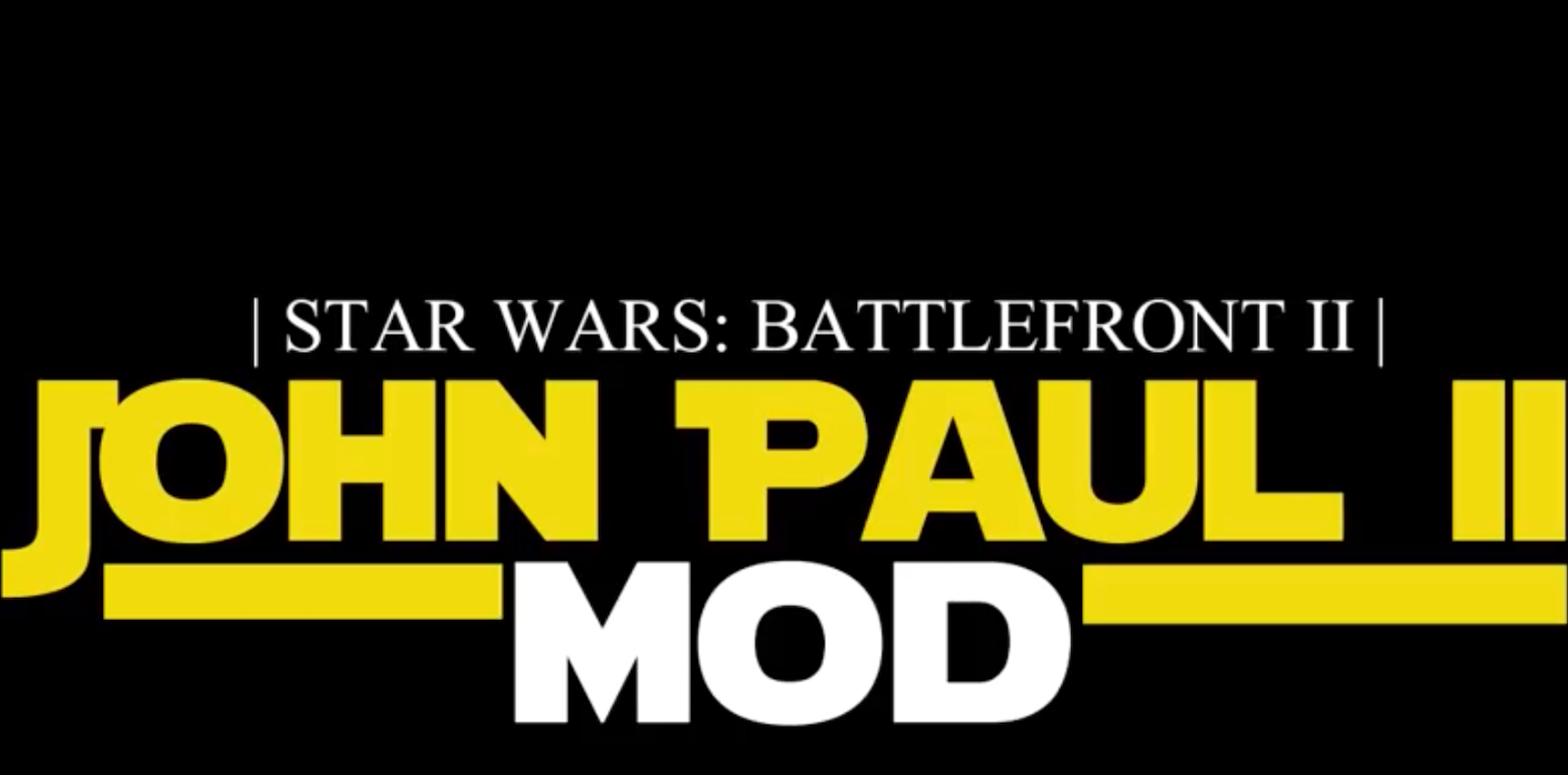 Star Wars Battlefront 2 Mod Lets You Play as Pope John Paul II