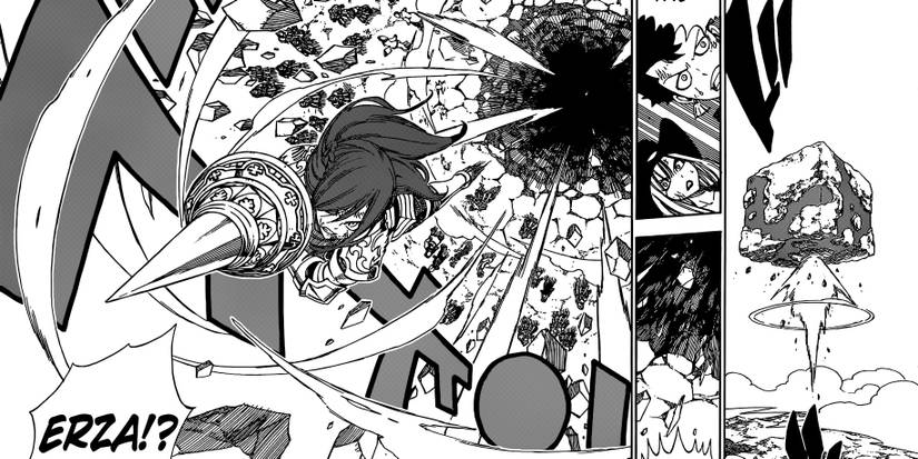 Fairy Tail: Erza's 10 Best Moves, Ranked According To Strength