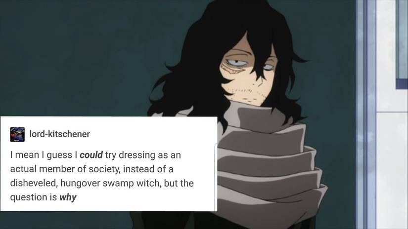 My Hero Academia: 10 Hilarious Eraserhead Memes That Are Too Funny