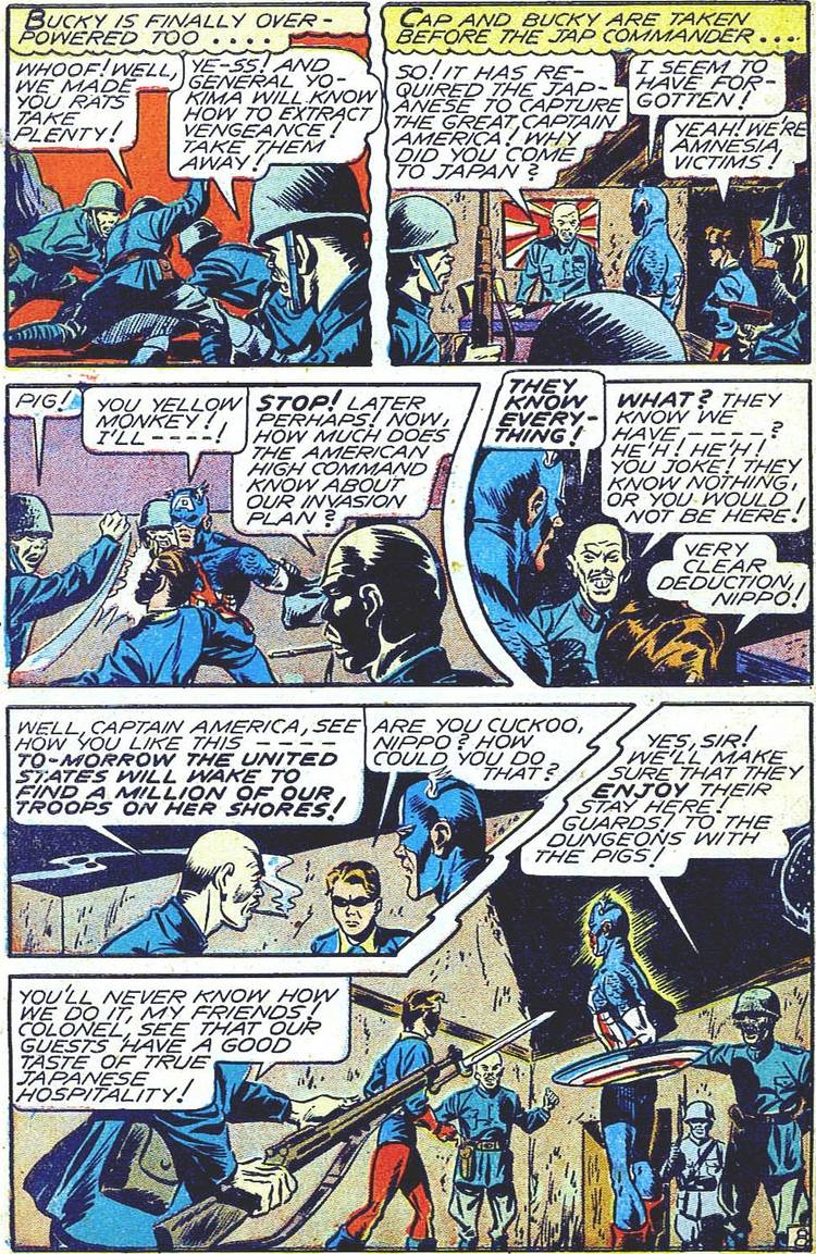 That Time Captain America and Bucky Killed One Million Japanese Soldiers