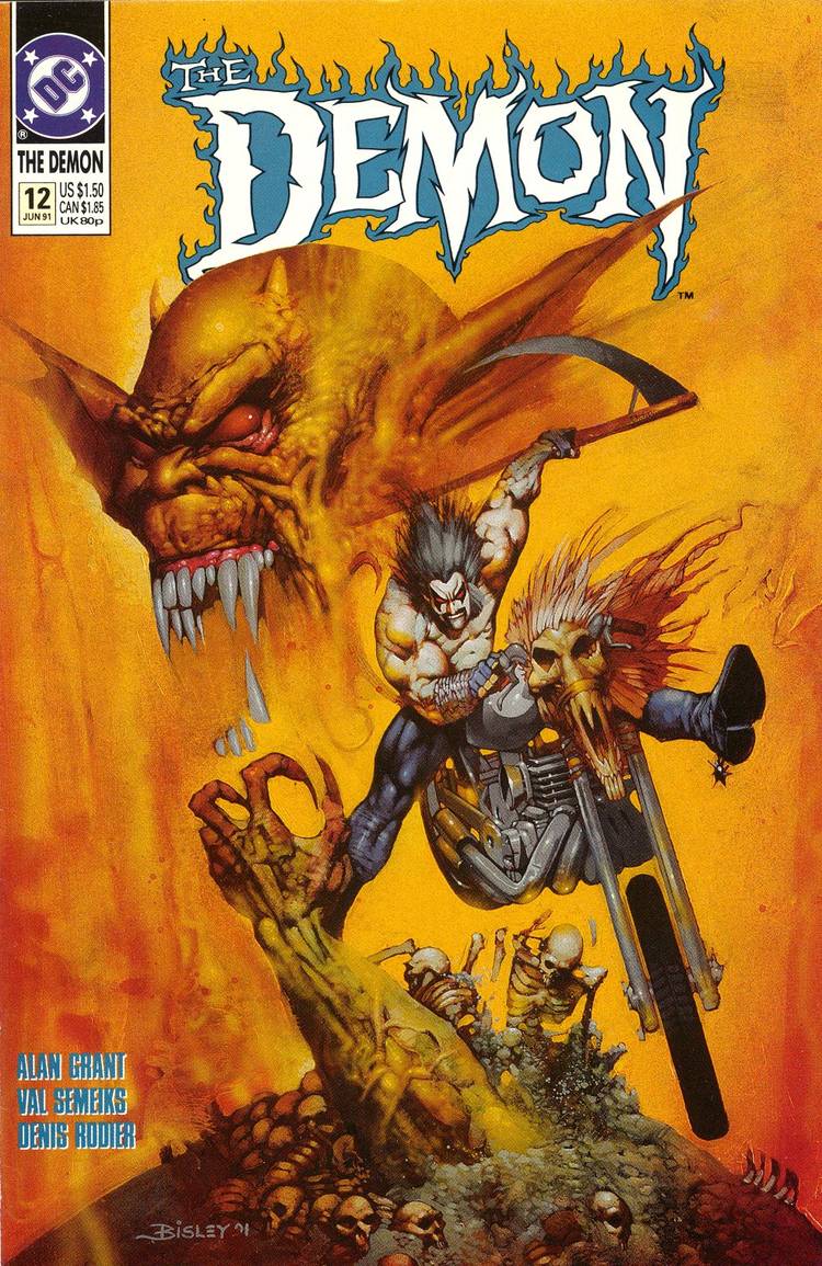 Congrats! You Get To Die On a Mountain In a Lobo/Etrigan the Demon Fight!