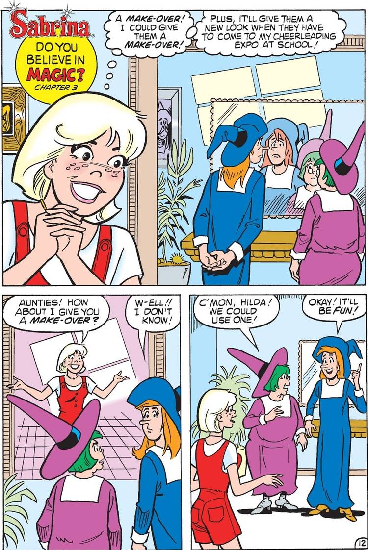 How the Sabrina TV Show Drastically Changed Sabrina's Aunts in the Comics!