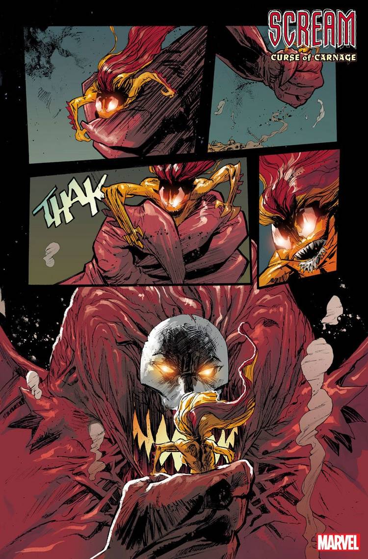 Scream: Curse of Carnage #4 Preview Teases a Massive Symbiote Brawl