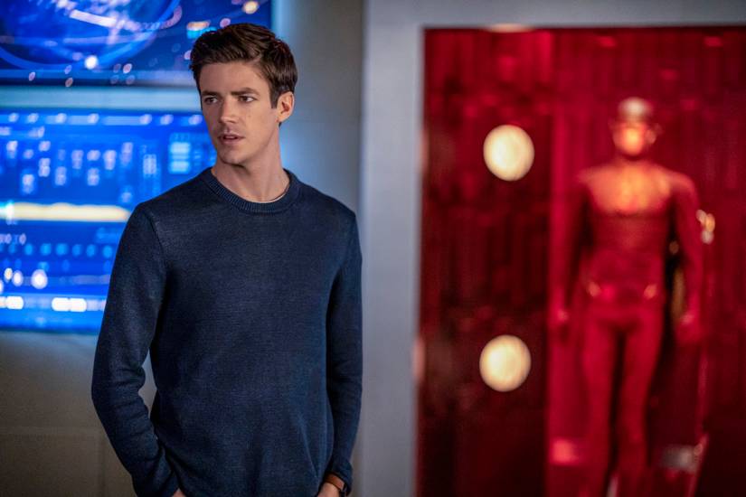 The Flash: Photos Show Wally & Barry's 'Death of the Speed Force' Reunion