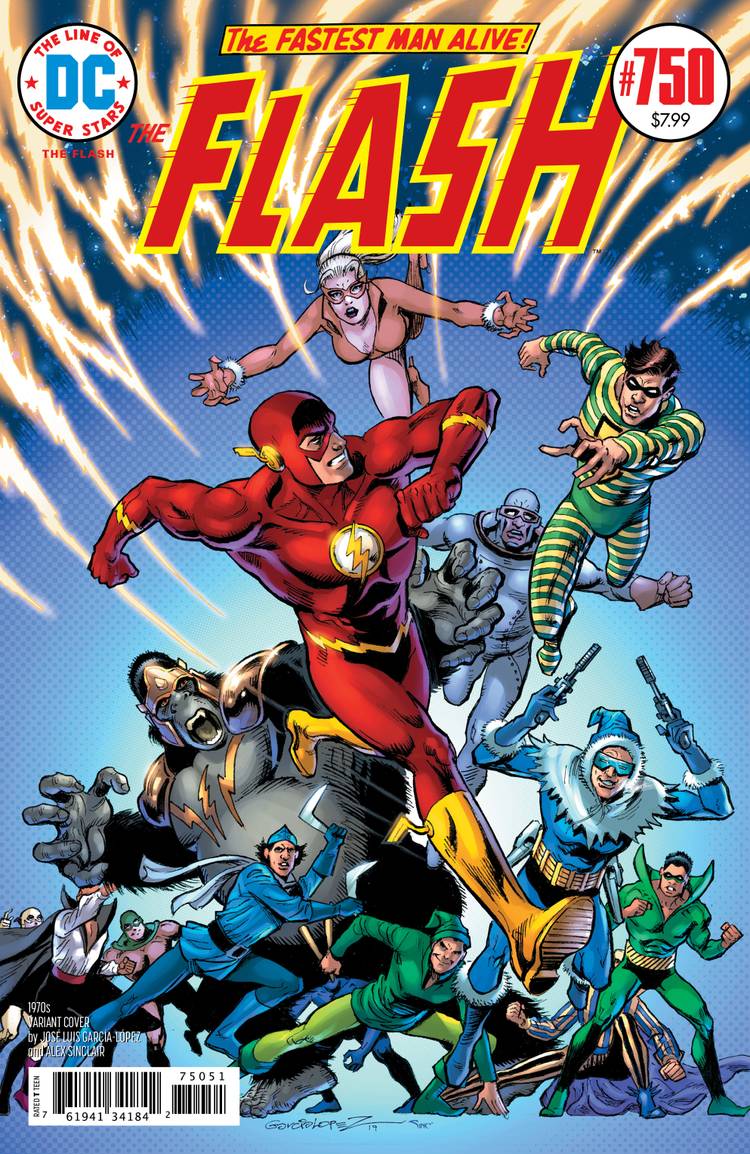 The Flash #750 Debuts Decade Variants By Lee, Frank & More