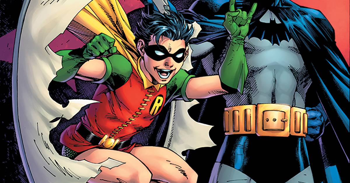 DC Unveils Jim Lee's 80th Anniversary Robin Cover