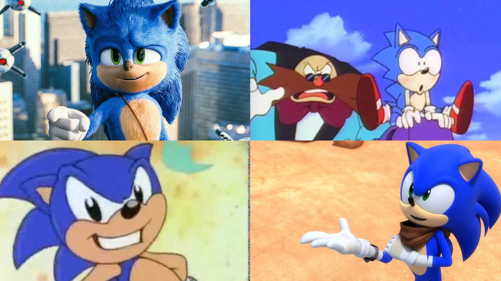 Ranking Every Sonic the Hedgehog Movie TV Show Iteration