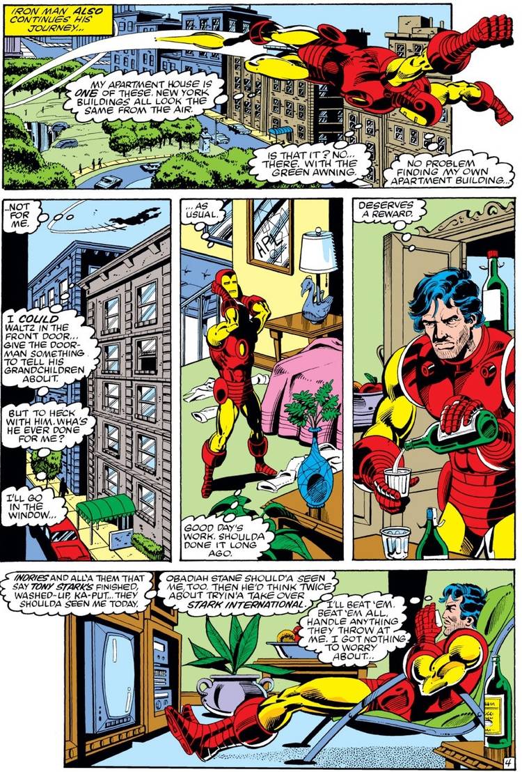 When Did We First Learn That Iron Man Was In Alcoholics Anonymous?