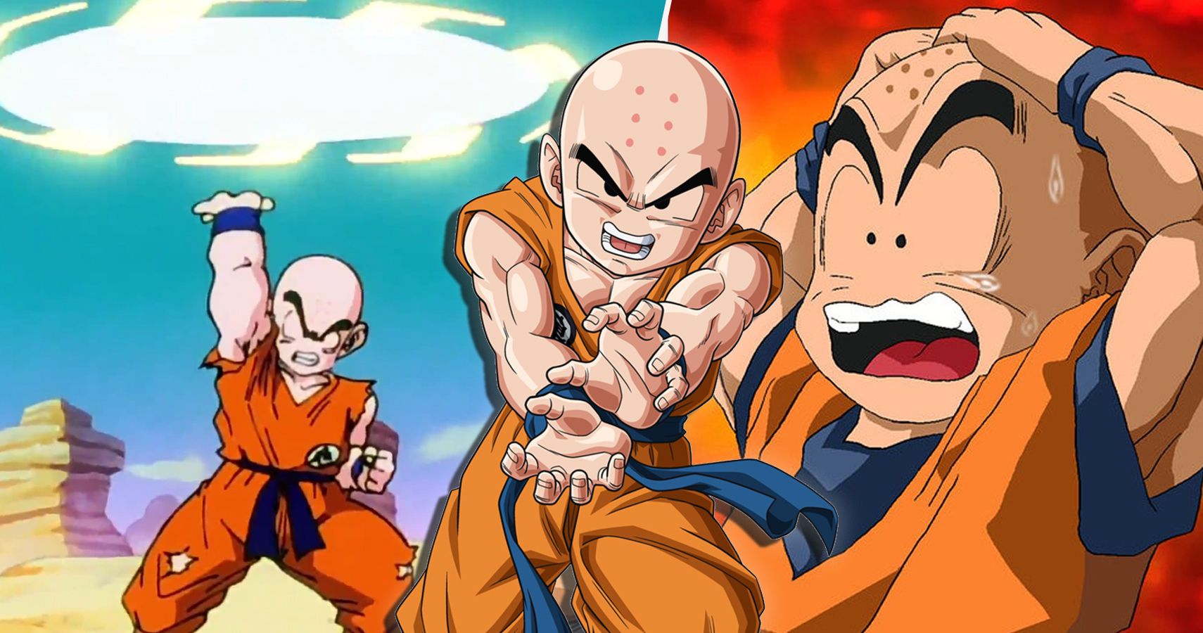 Drakenbal Evolutie Krillin