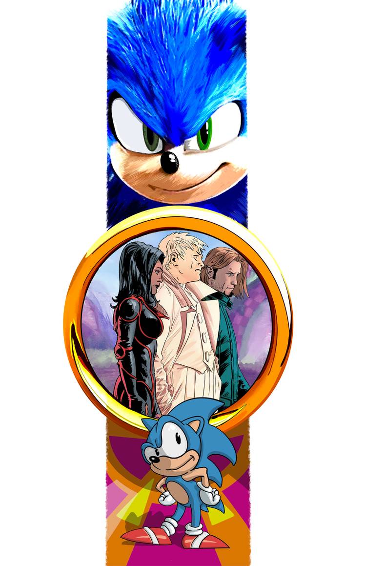 Line it is Drawn: Sonic the Hedgehog Comic Book Team-Ups!