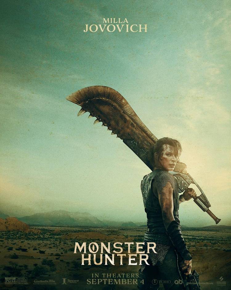 Monster Hunter Adaptation Debuts Synopsis, Character Posters