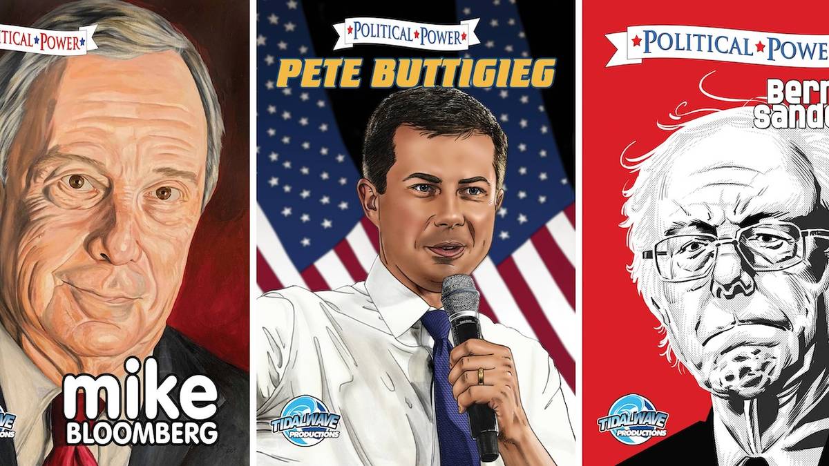 Democratic Presidential Candidates Star in Political Power Comics