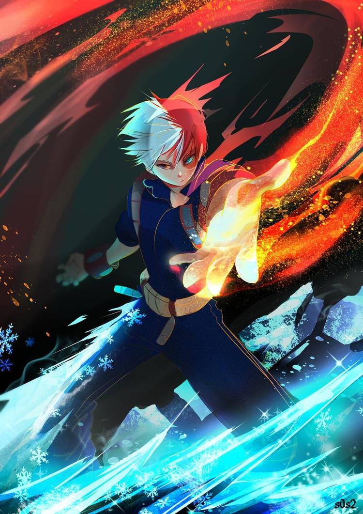 My Hero Academia: 10 Amazing Pieces Of Shoto Todoroki Fan Art You Need ...