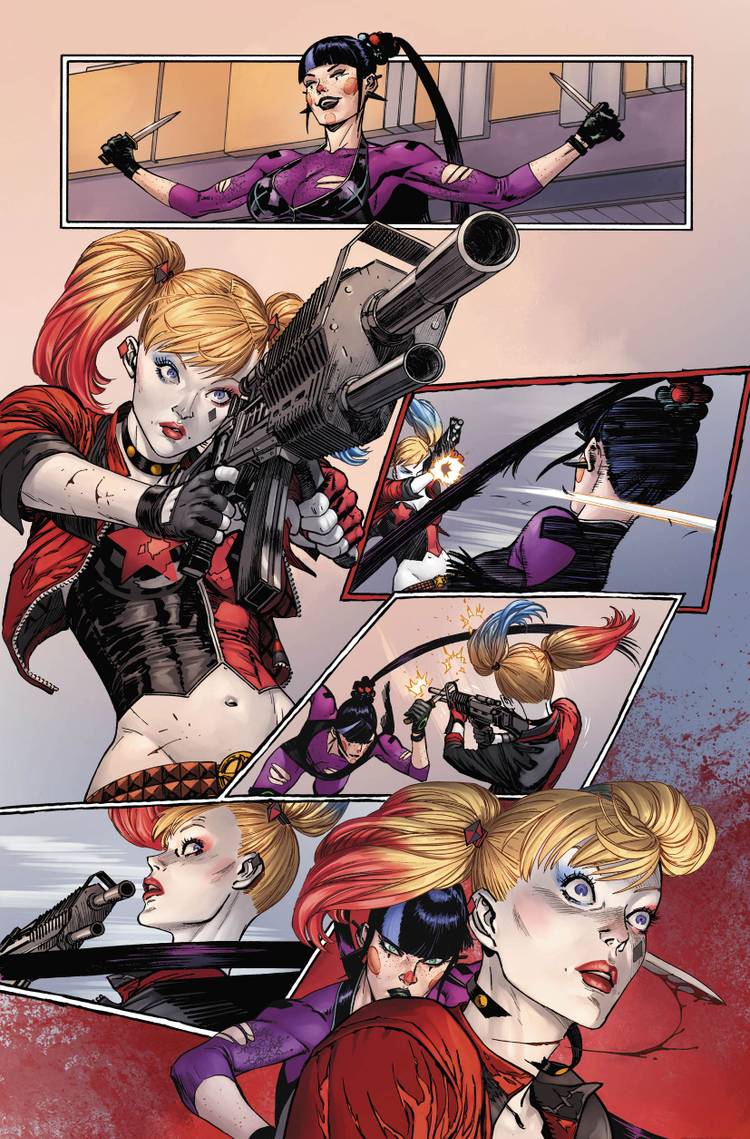It's Harley Quinn v Punchline: Dawn of Joker in Batman #93 First Look
