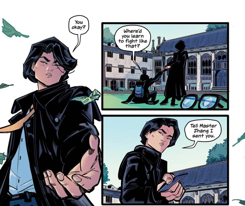 Gotham High Introduces an Asian-American Bruce Wayne